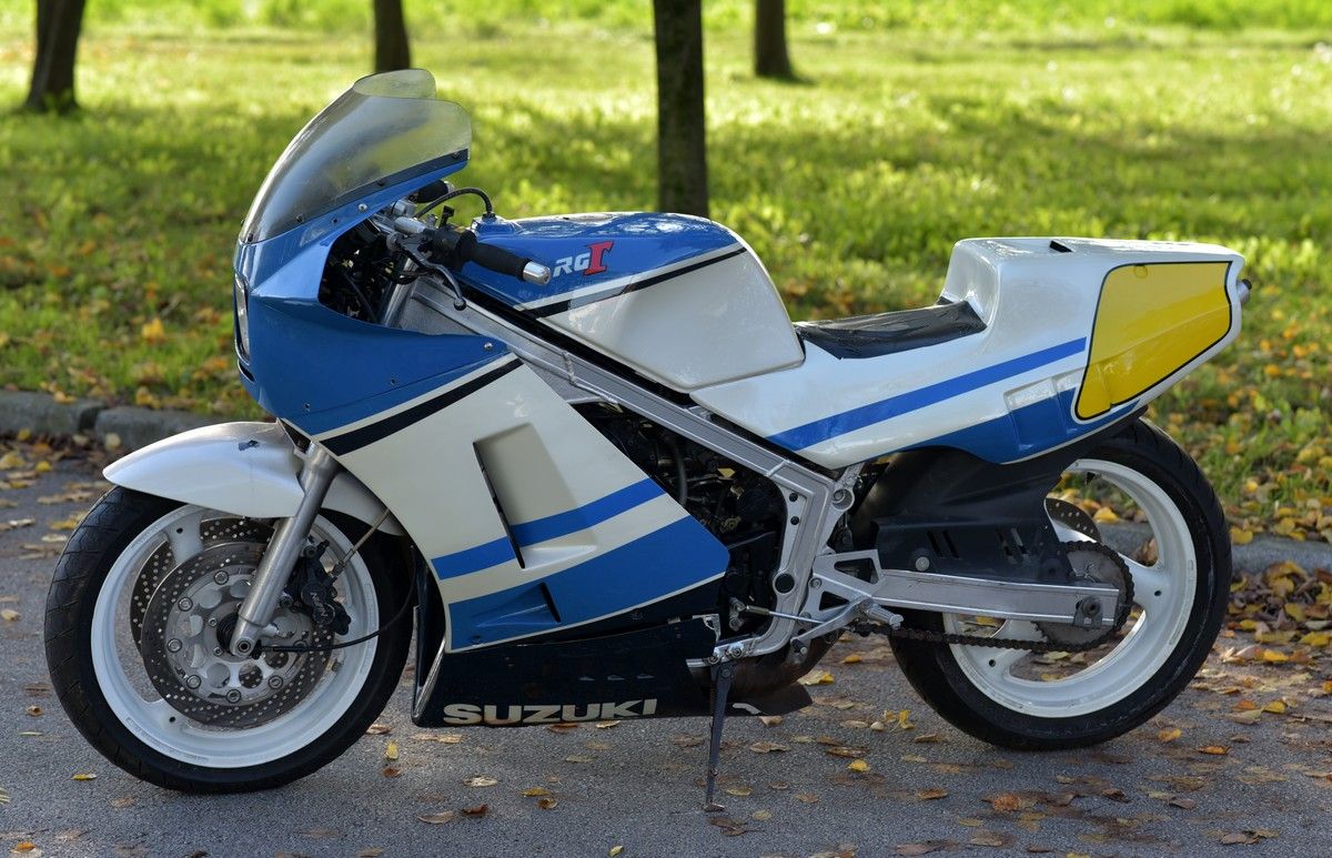 Classic road bike Suzuki RG 500 1985
